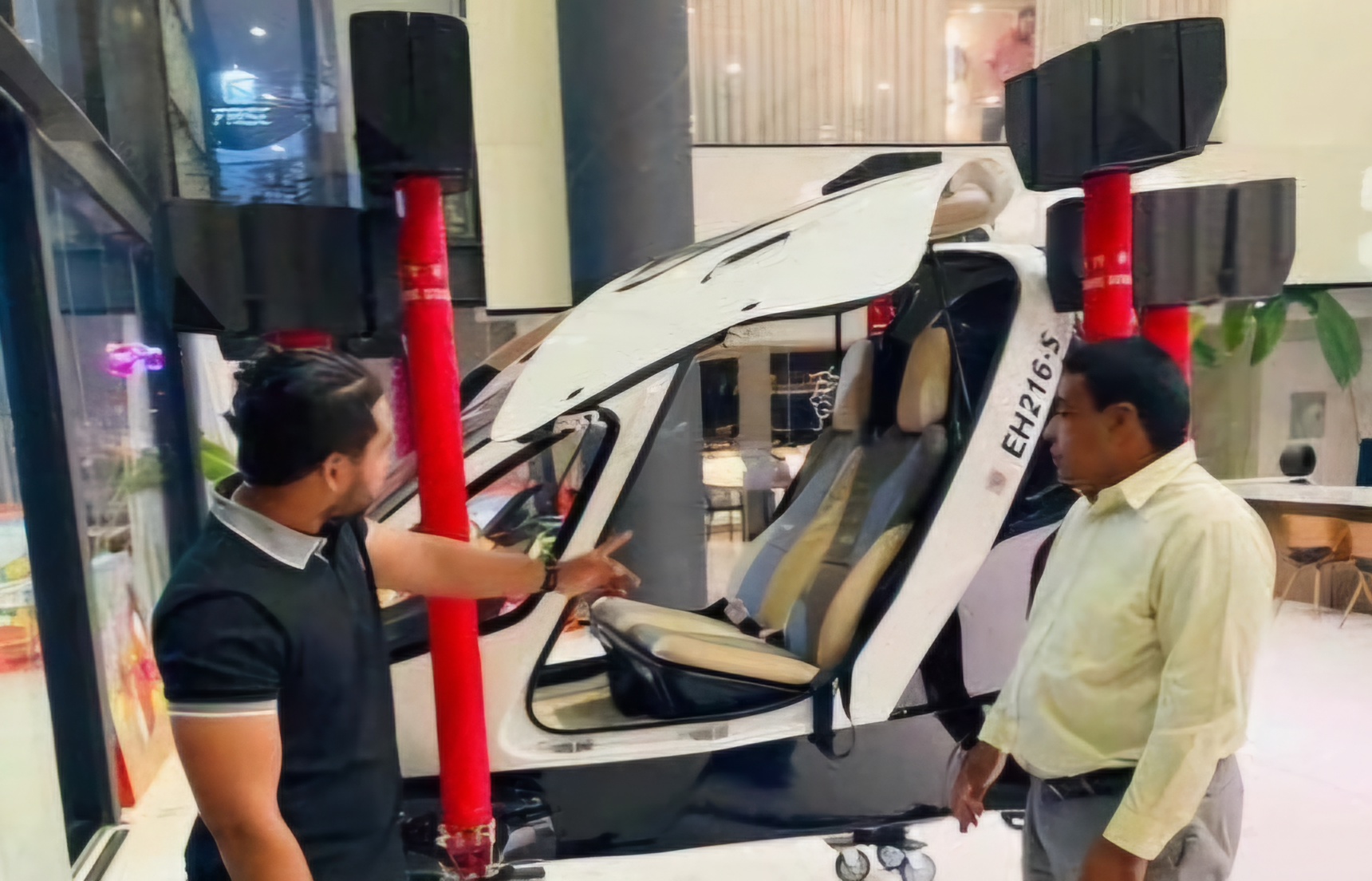 Llegan los taxis aéreos a RD - Lisandro Torres al dia